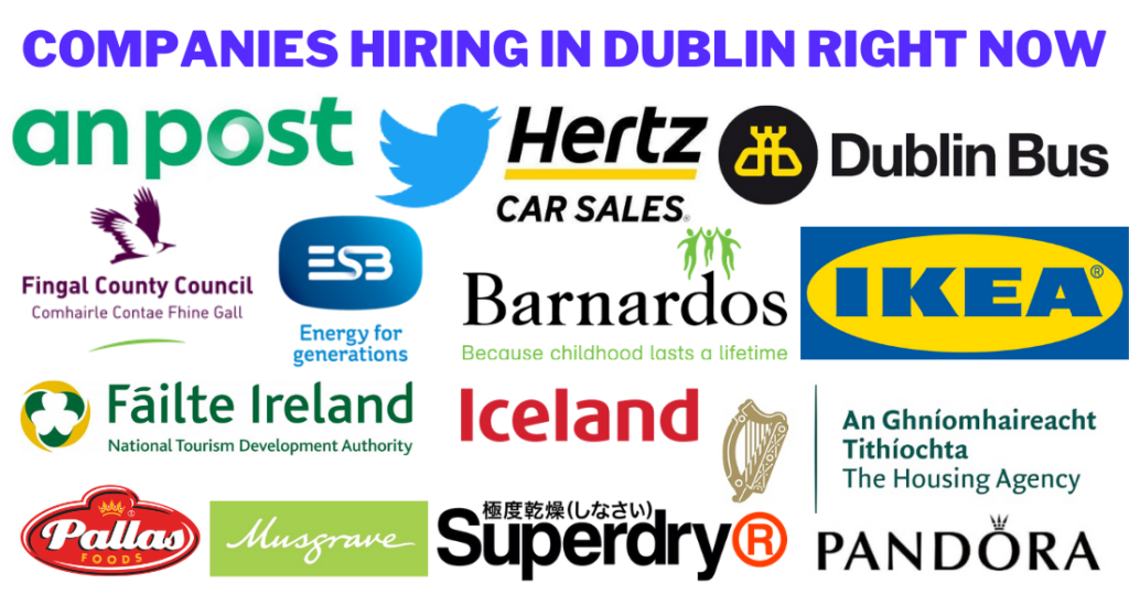Jobs in Dublin: 21 Businesses Hiring in Dublin Right Now - Job Prospect